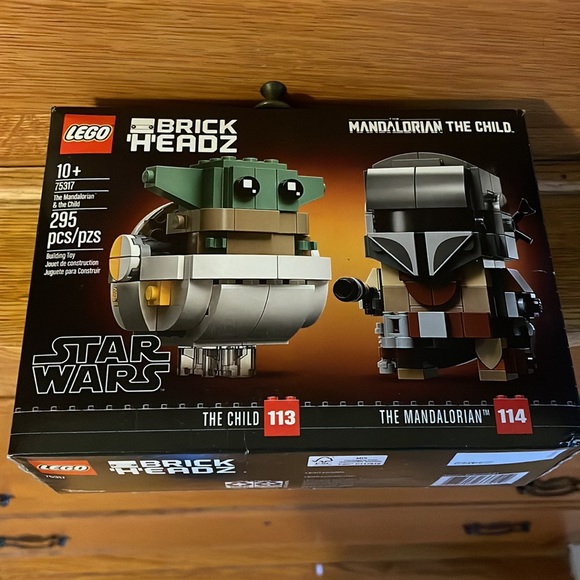 Lego | Toys | Unopened Lego Brick Headz Star Wars The Mandalorian The ...